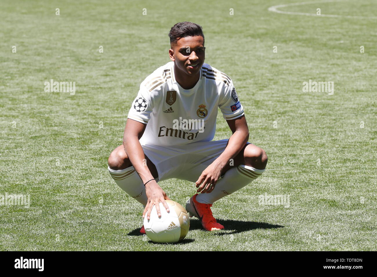 Madrid Spain. 18th June, 2019. Rodrygo Goes (Real), JUN 18, 2019 ...