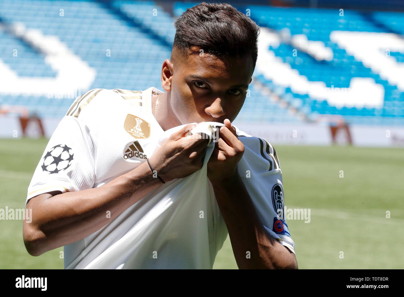 Madrid Spain. 18th June, 2019. Rodrygo Goes (Real), JUN 18, 2019 ...