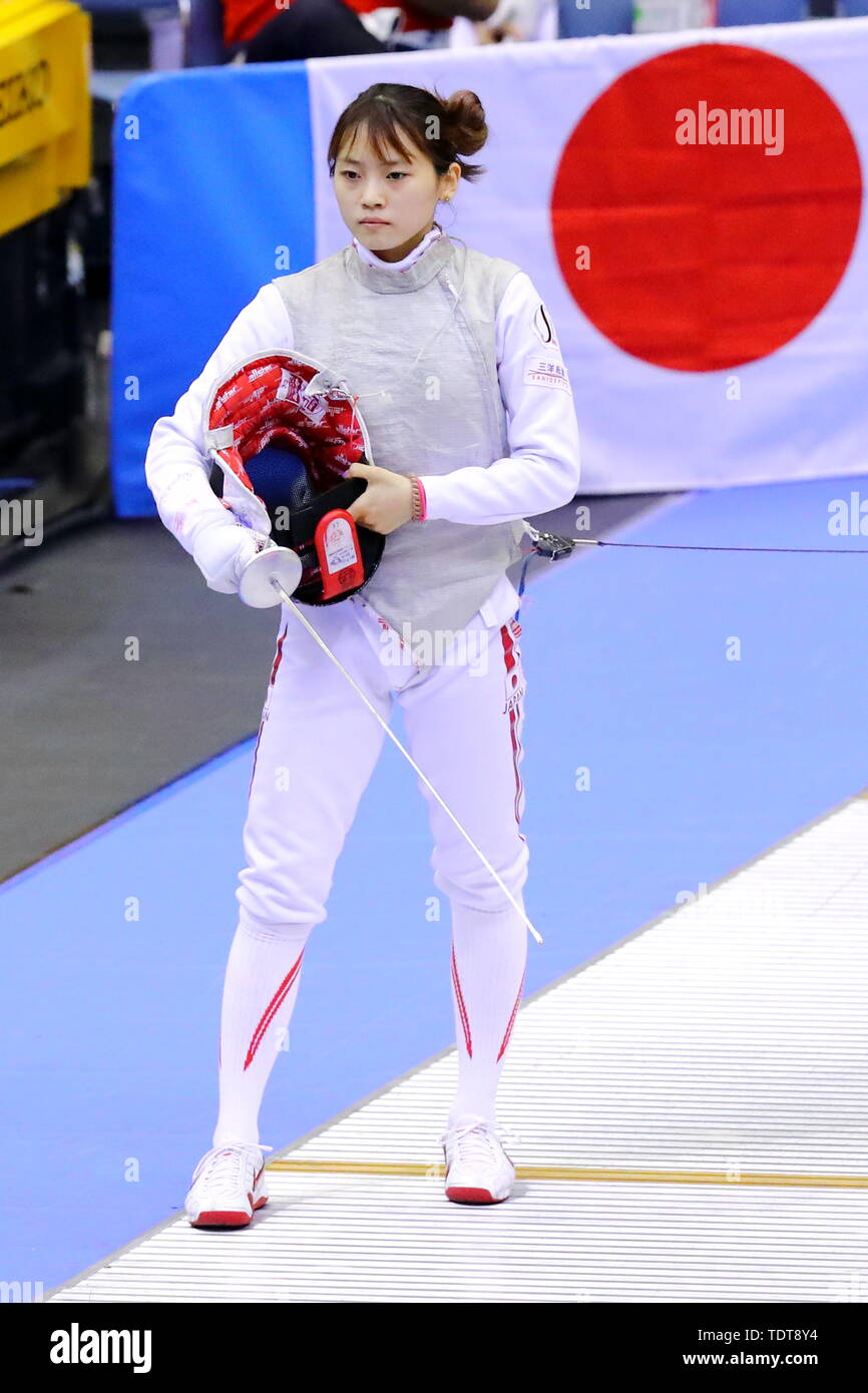 Chiba Port Arena, Chiba, Japan. 18th June, 2019. Sera Azuma (JPN), JUNE ...