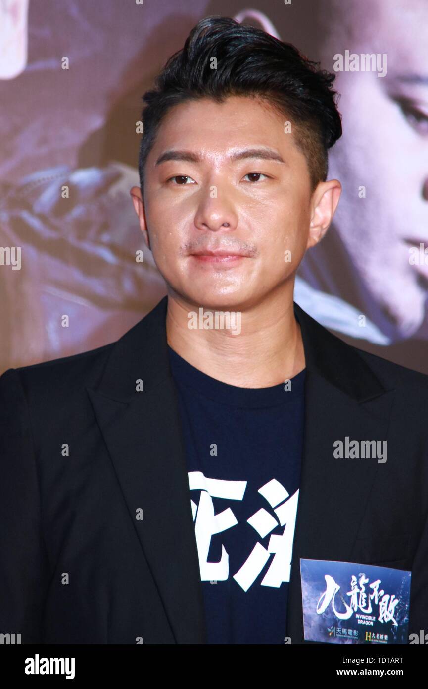 Hongkong, China. 18th June, 2019. Max Zhang, Kevin Cheng, Stephy Tang ...