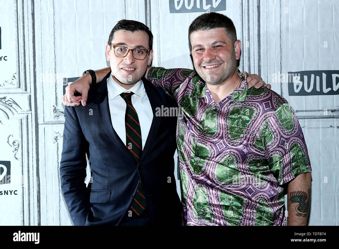New York, NY, USA. 18th June, 2019. Alexander Nazaryan, Hunter Walker ...