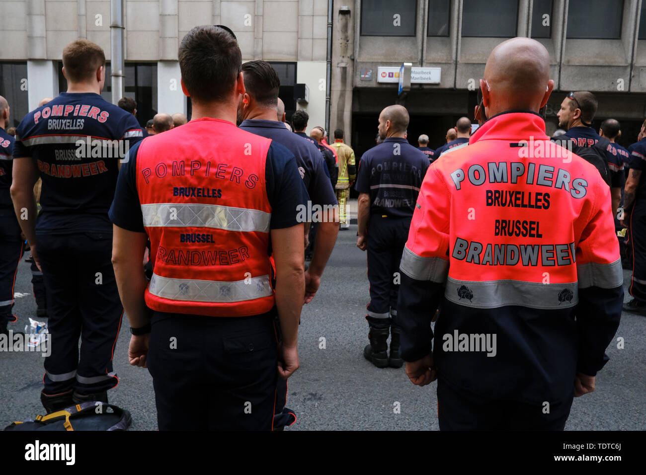 Fire brigade strike firefighters strike firemen helmet uniform hi-res ...
