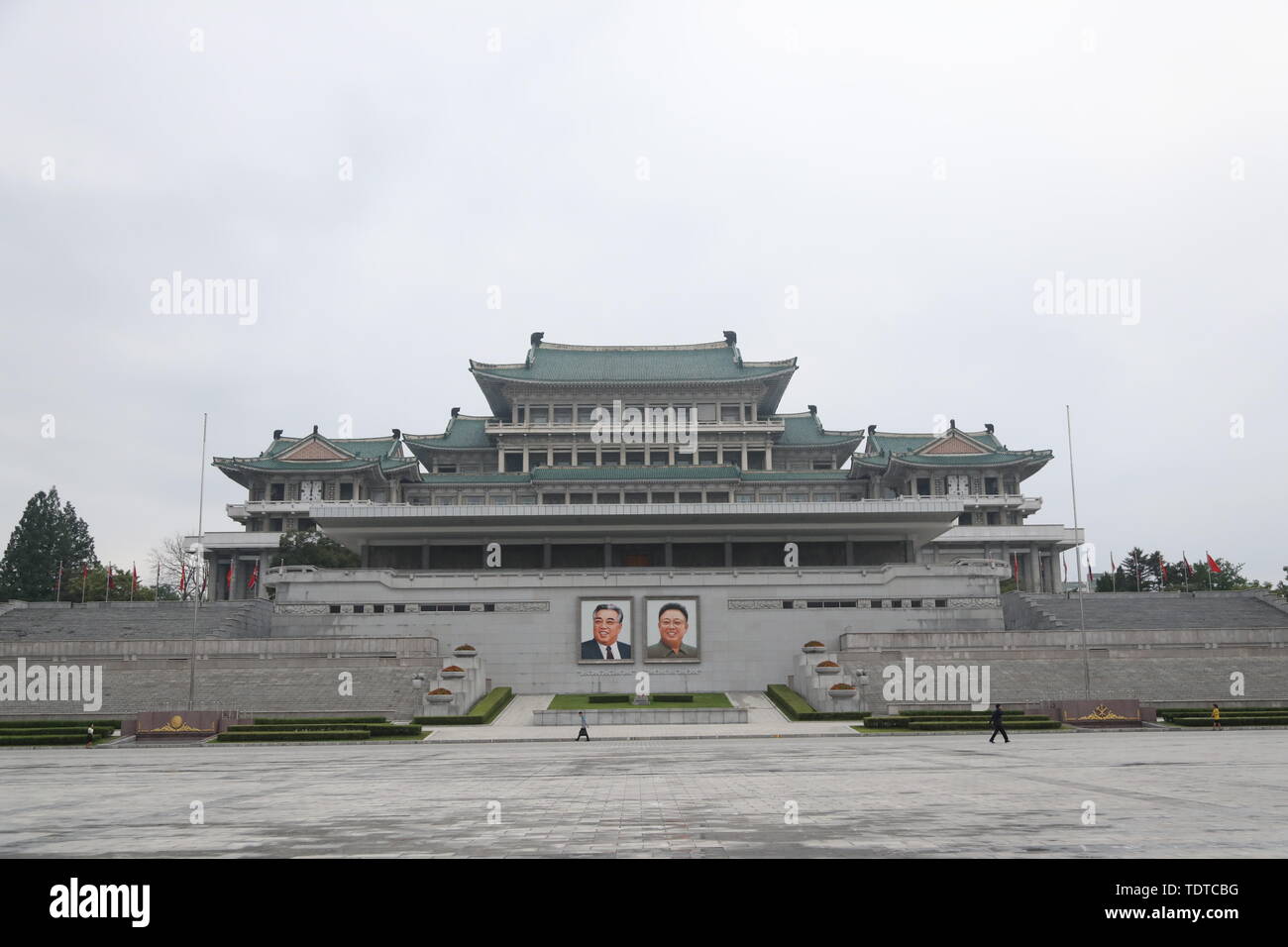 Pyongyang. 18th June, 2019. Photo taken on June 18, 2019 shows the Kim ...