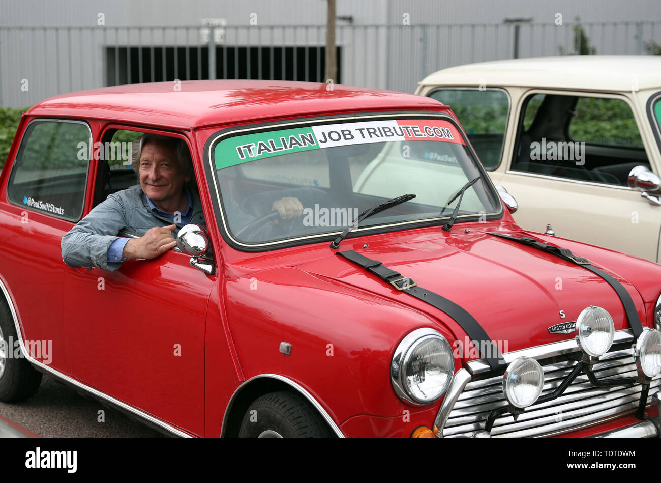 David Salamone who was in the was in the film the Italian Job during a ...