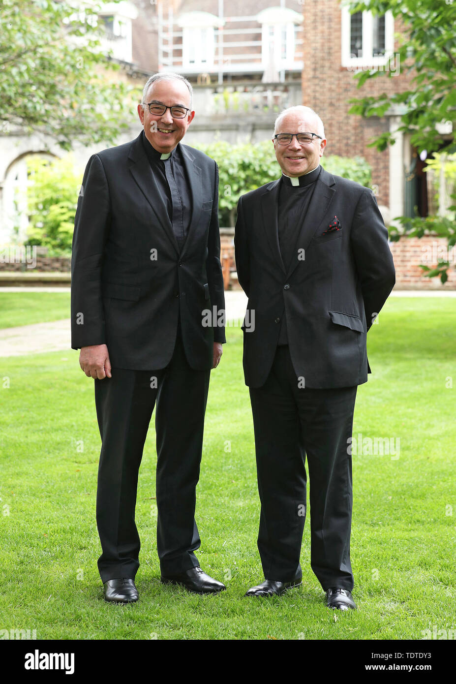 Outgoing Dean of Westminster, The Very Reverend Dr John Hall (left ...