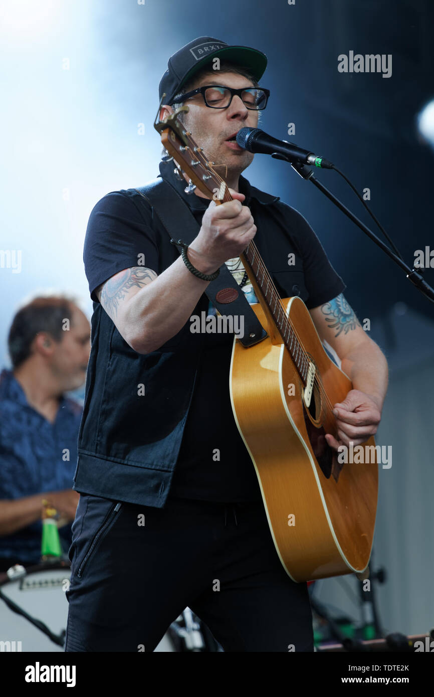 Montreal, Canada. quebec singer-songwriter Stephie Shock perform on ...
