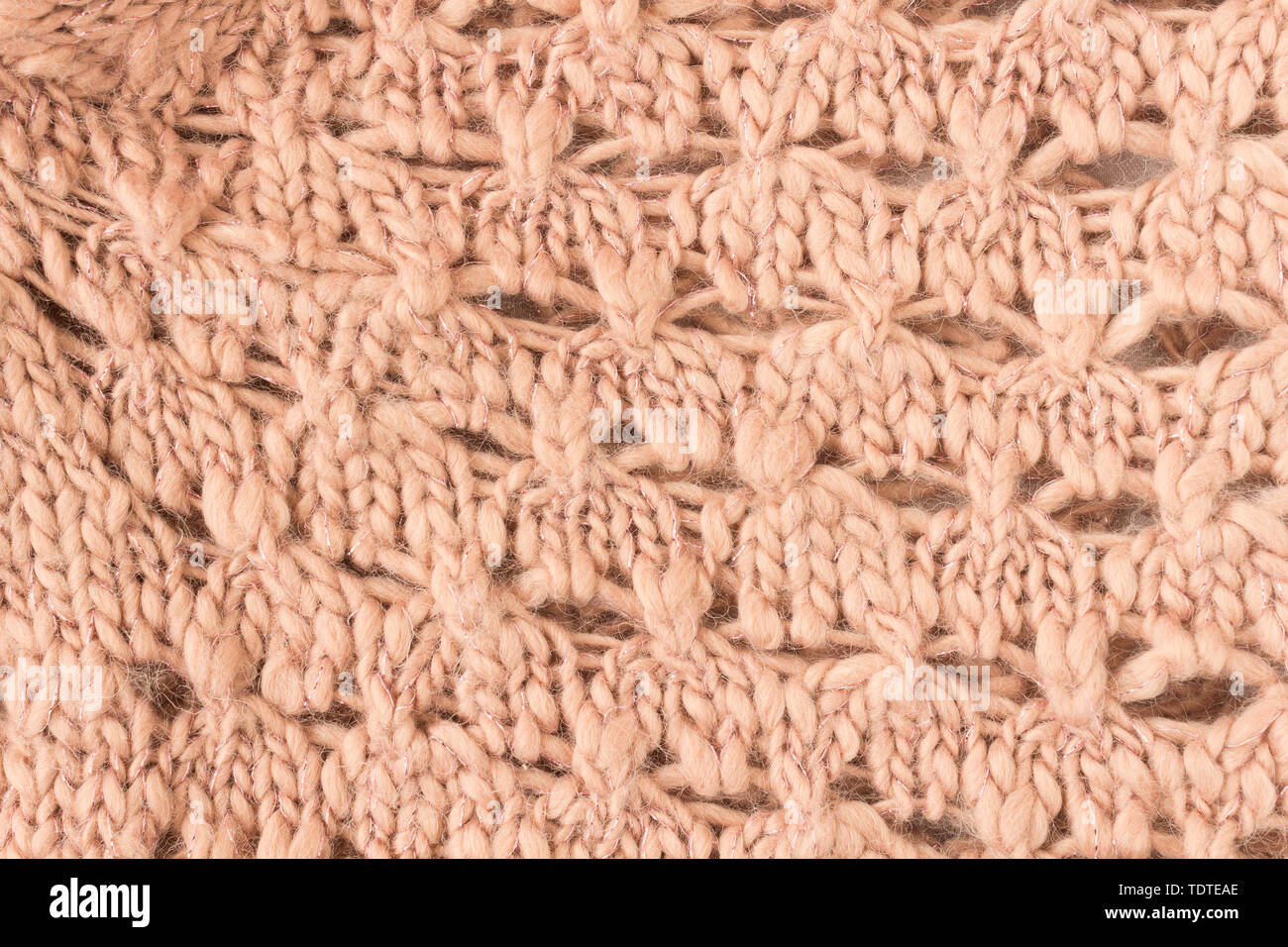 Brown Knitting Texture or Knitted Texture Background in macro style ...