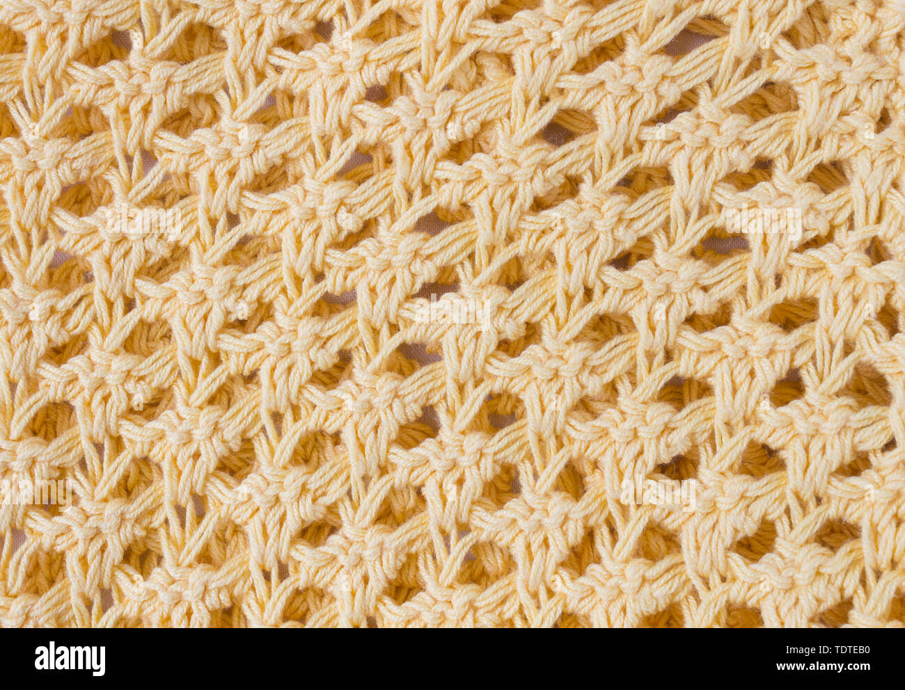 Dark Yellow Knitting Texture or Knitted Texture Background in macro ...