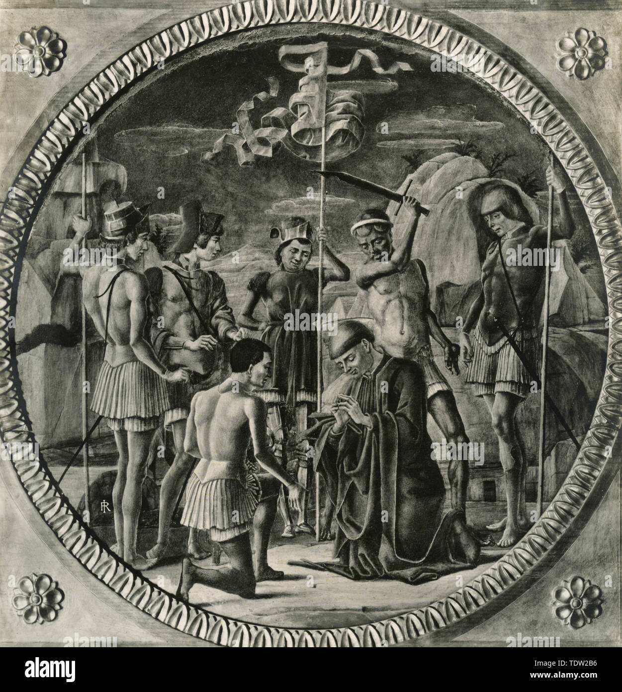 The Martyrdom of St. Maurelius, painting by Cosimo Tura Stock Photo - Alamy