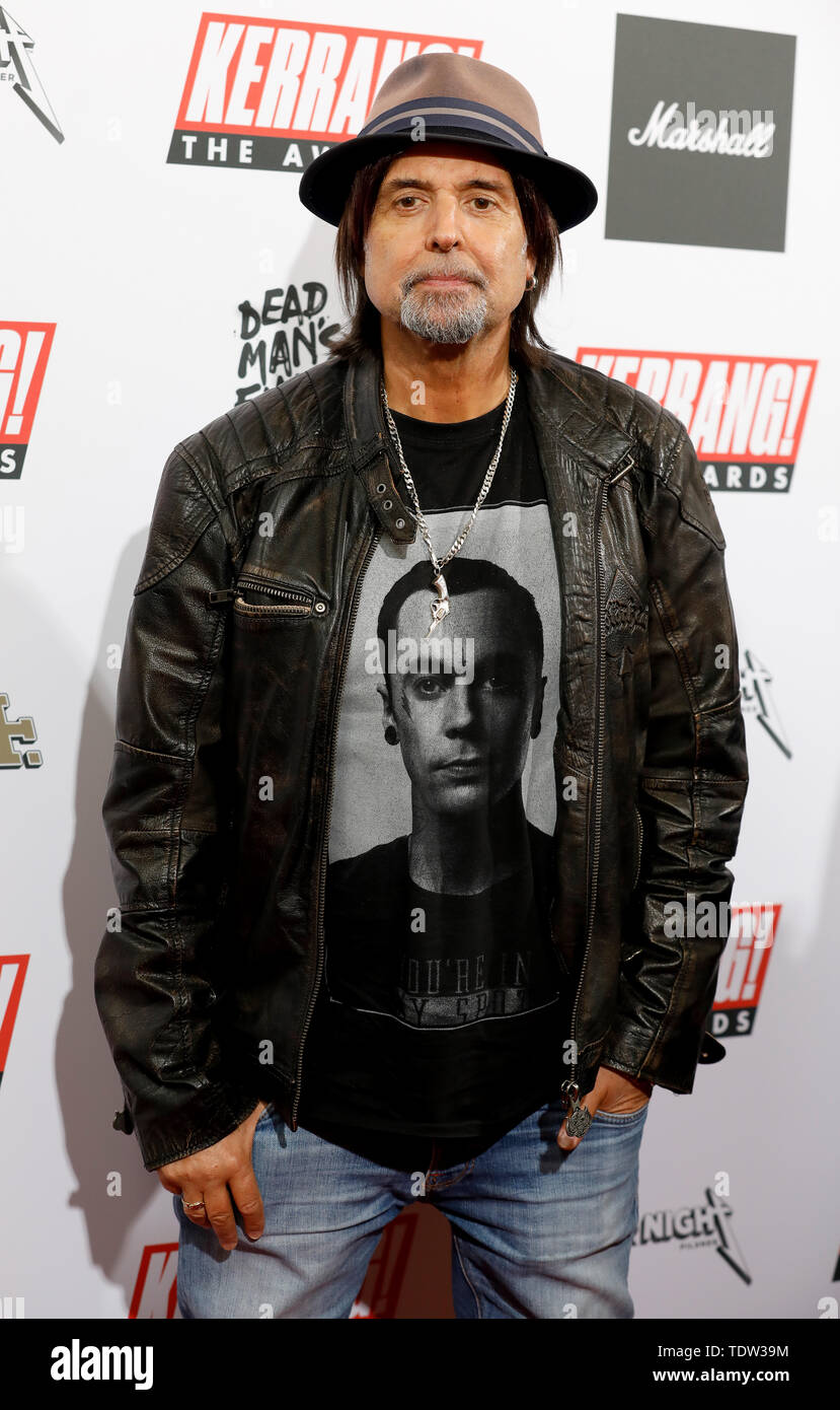 Motorhead's Phil Campbell attending the Kerrang! Awards at Islington ...