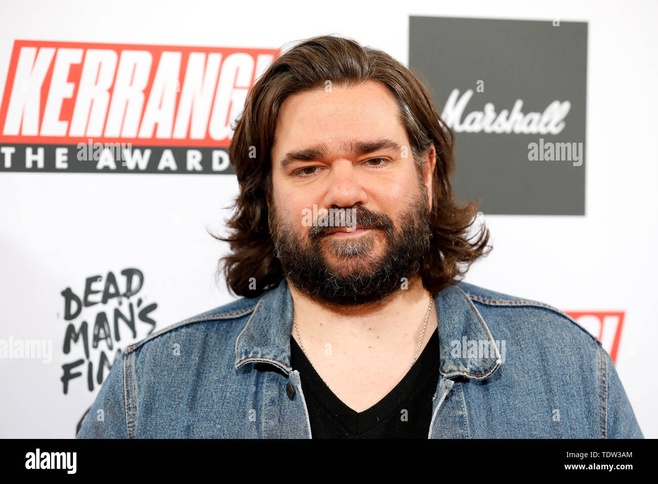 Matt Berry attending the Kerrang! Awards at Islington Town Hall, London ...