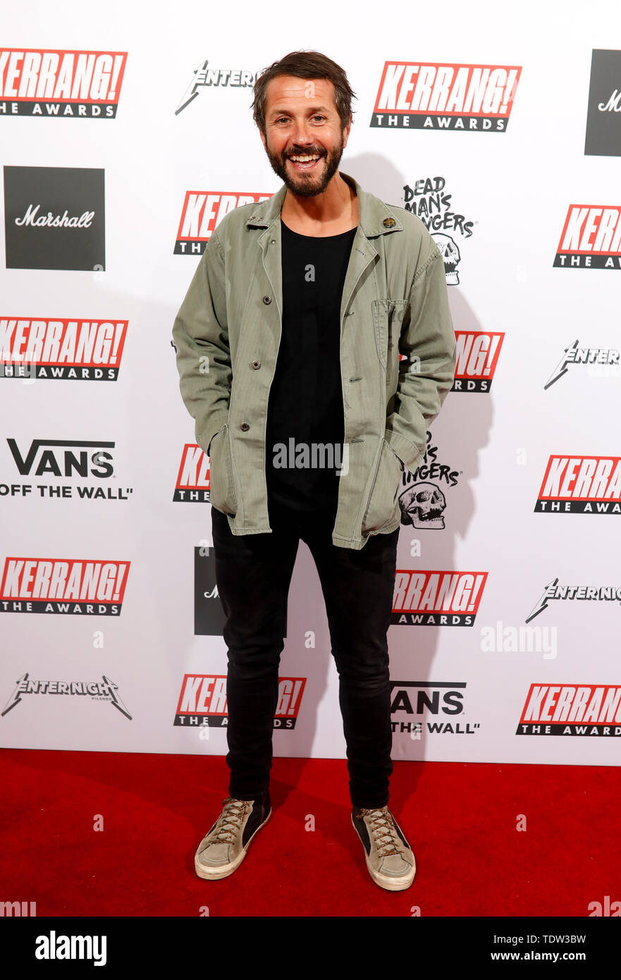 Grant Nicholas attending the Kerrang! Awards at Islington Town Hall ...
