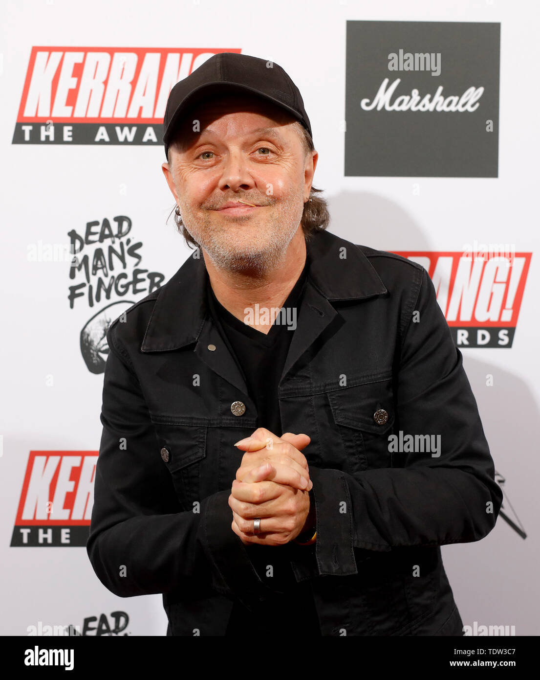 Metallica's Lars Ulrich attending the Kerrang! Awards at Islington Town ...