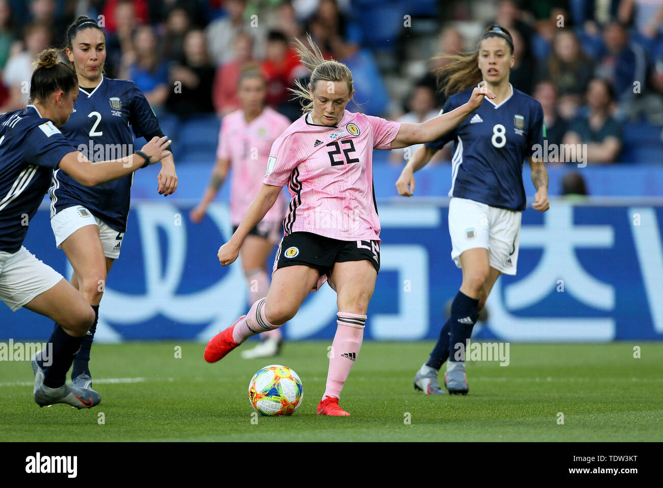 Scotland's Erin Cuthbert during the FIFA Women's World Cup, Group D ...