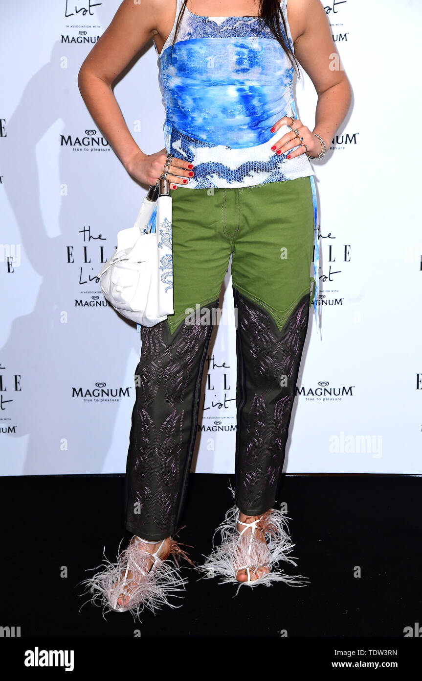 Bee Beardsworth attending the ELLE List VIP Party at The Petersham ...