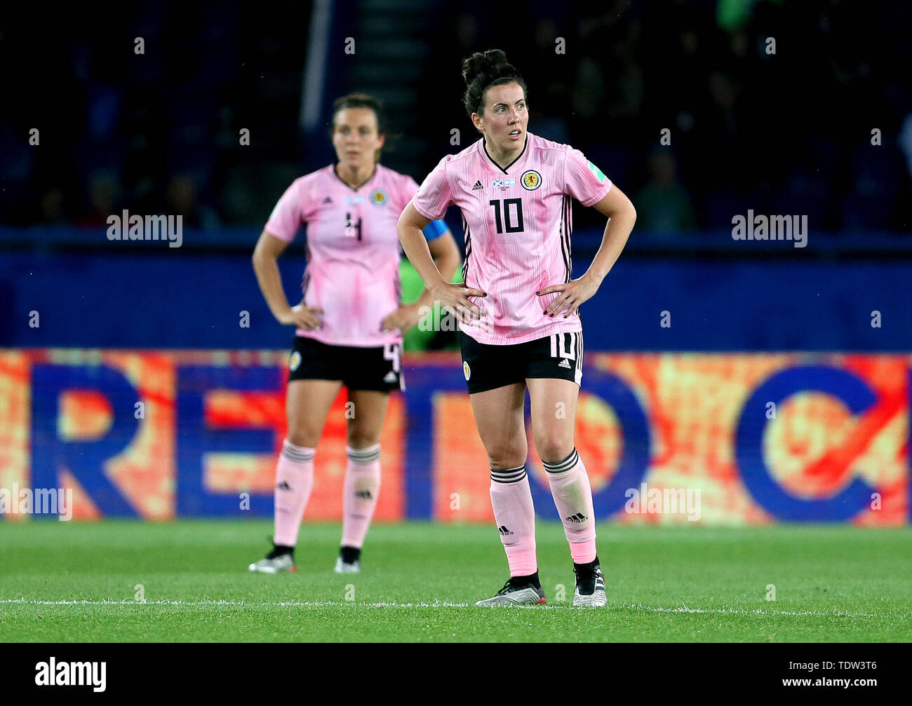 Scotland's Leanne Crichton appears dejected after Argentina's Florencia ...