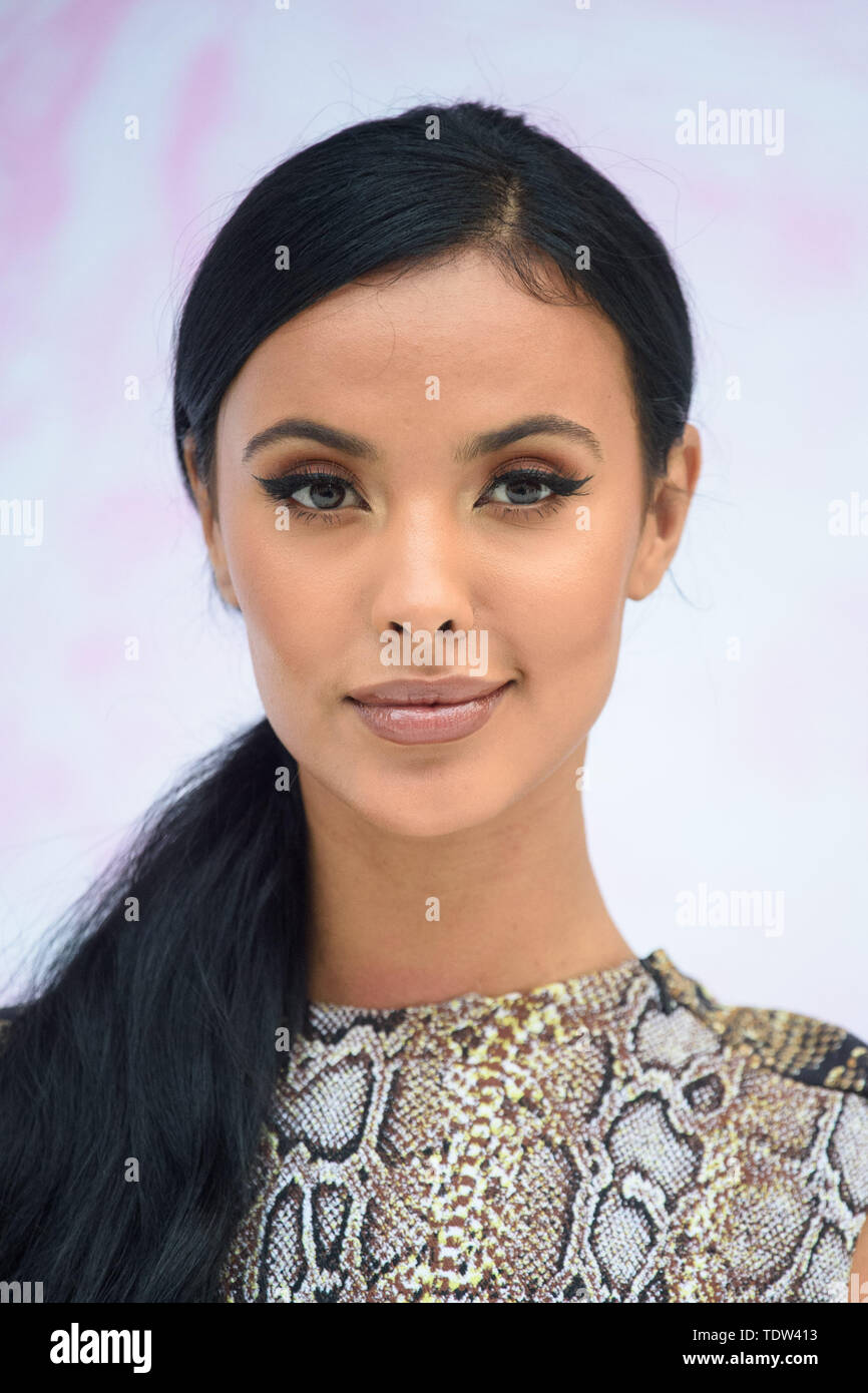 Maya Jama attending the Victoria and Albert Museum Summer Party, in ...