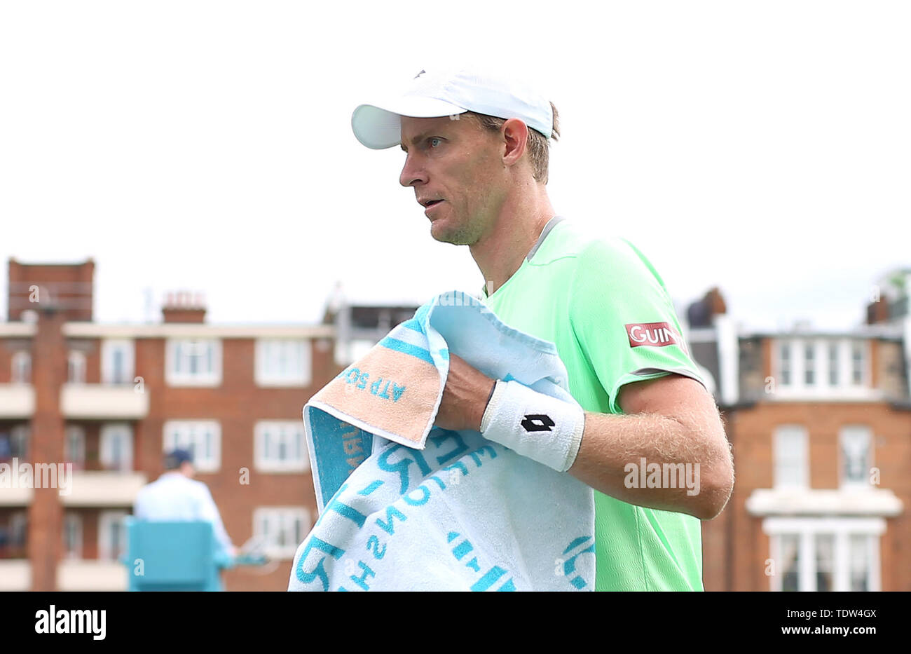 Kevin Anderson during day four of the Fever-Tree Championship at the ...
