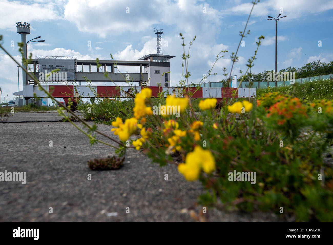 Marienborn, Germany. 31st May, 2019. Watchtowers, observation bridges ...