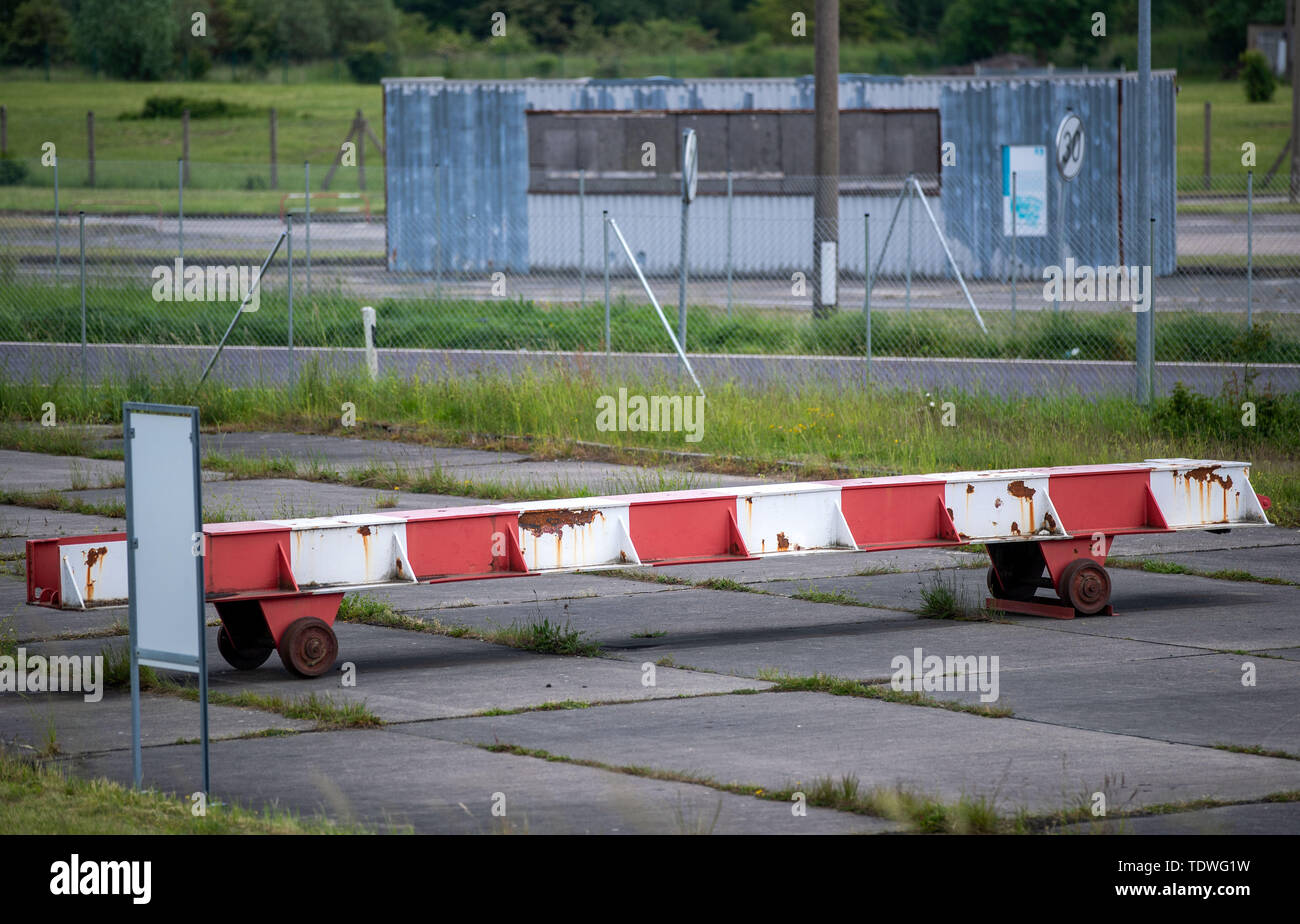 Marienborn, Germany. 31st May, 2019. Watchtowers, observation bridges ...