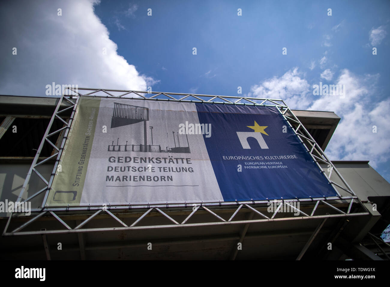 Marienborn, Germany. 31st May, 2019. Watchtowers, observation bridges ...