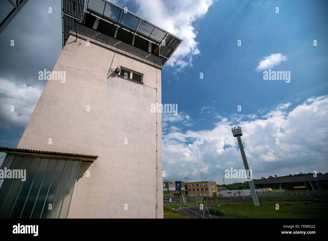 Marienborn, Germany. 31st May, 2019. Watchtowers, observation bridges ...