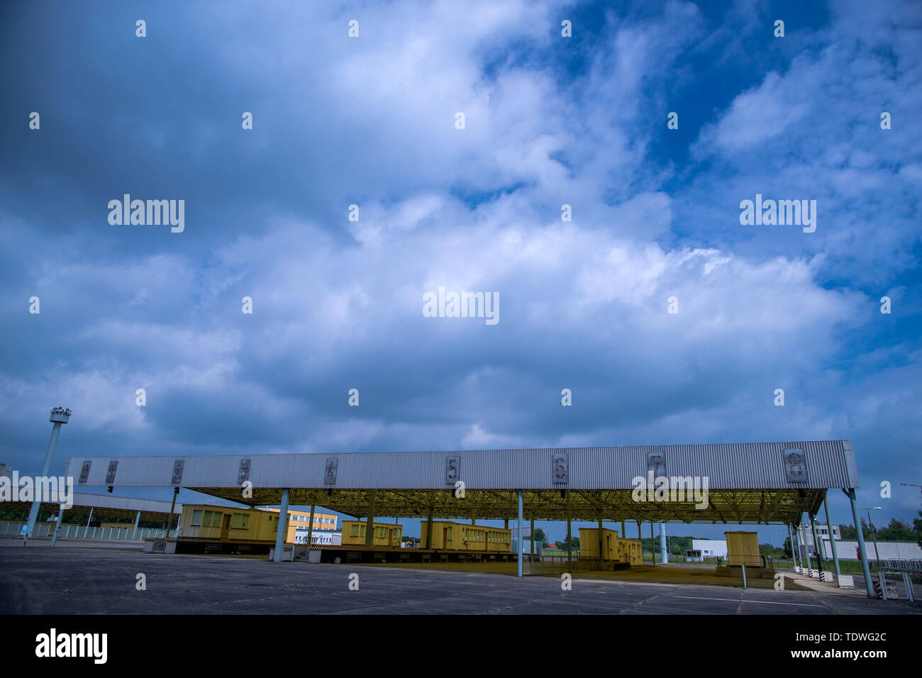 Marienborn, Germany. 31st May, 2019. Watchtowers, observation bridges ...