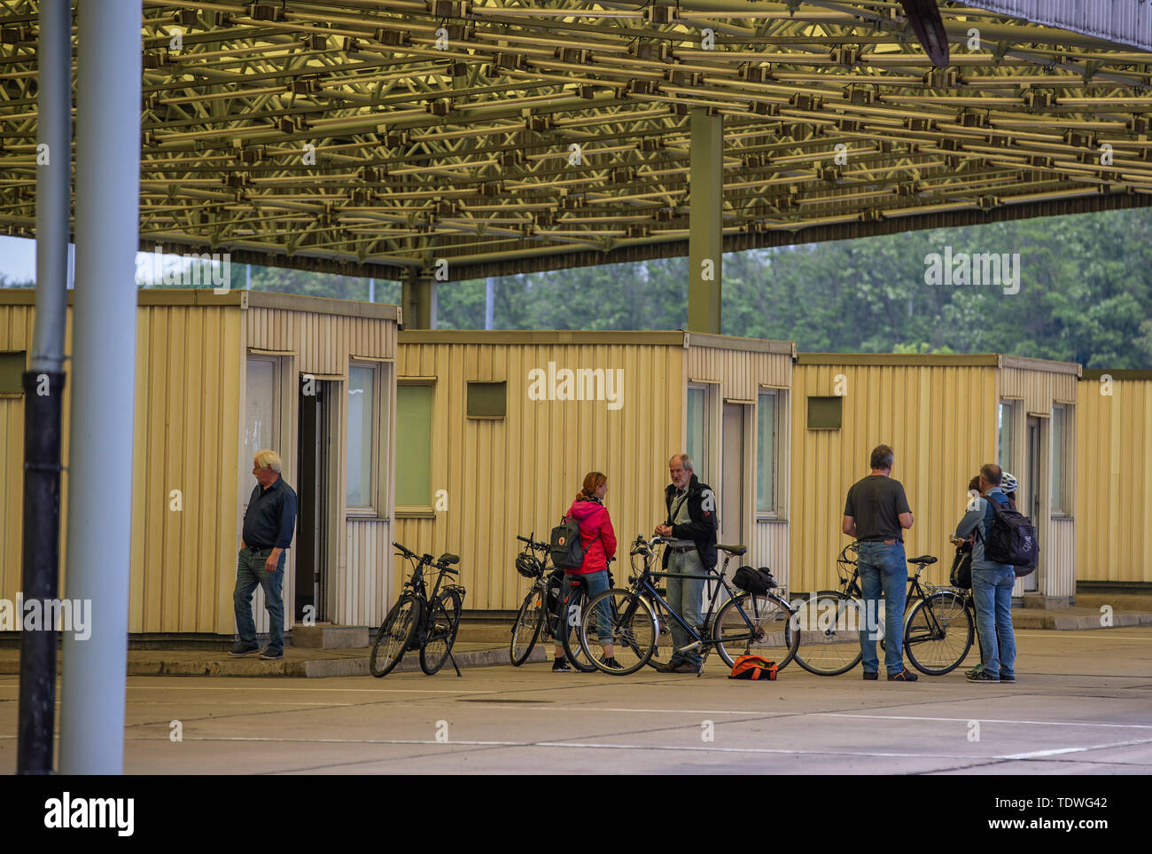 Marienborn, Germany. 31st May, 2019. Visitors are on the move on the ...