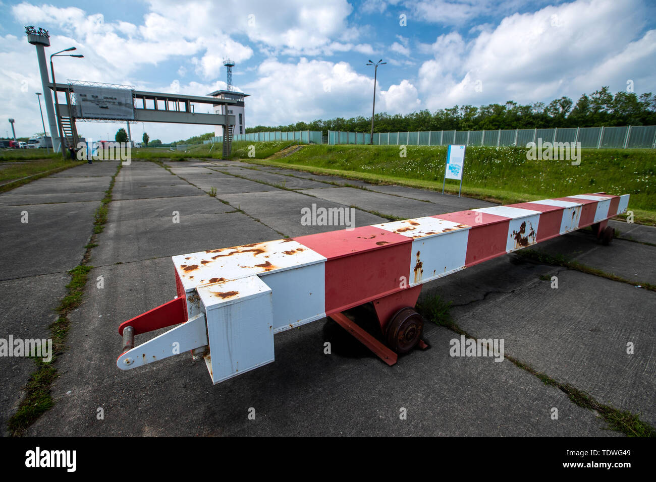 Marienborn, Germany. 31st May, 2019. Watchtowers, observation bridges ...