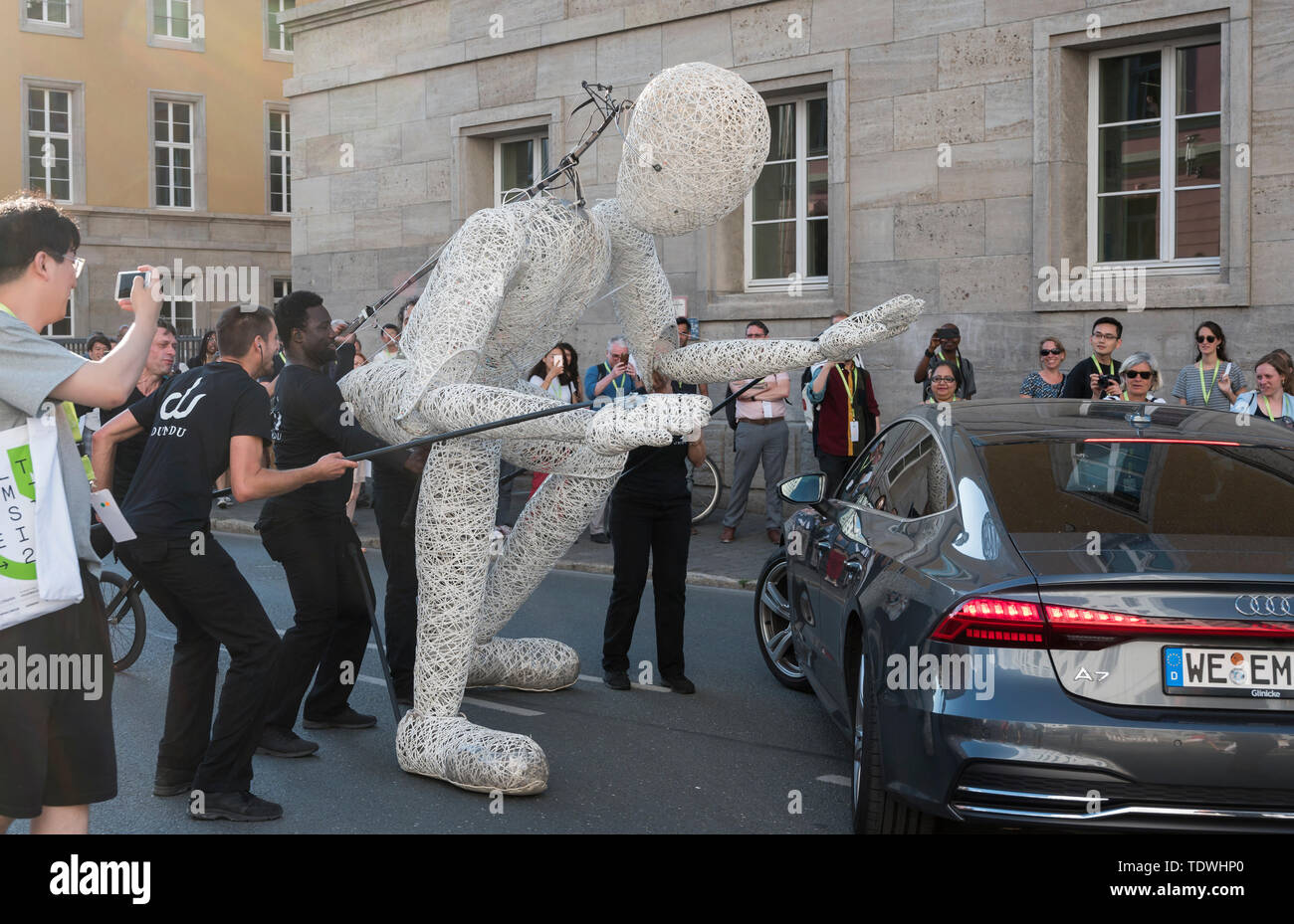 Weimar, Germany. 19th June, 2019. On the occasion of the opening of the ...