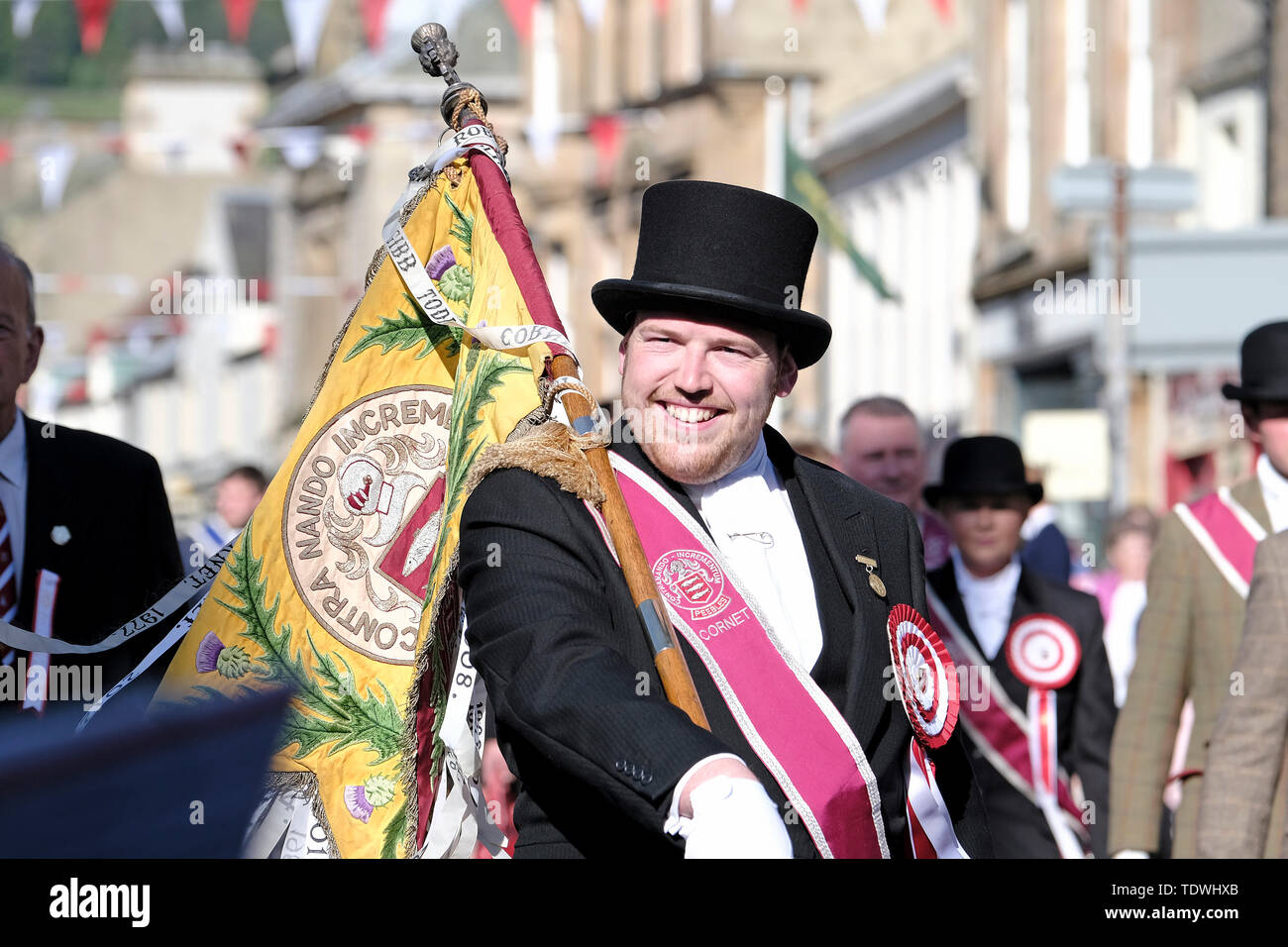 Peebles cornet hi-res stock photography and images - Alamy
