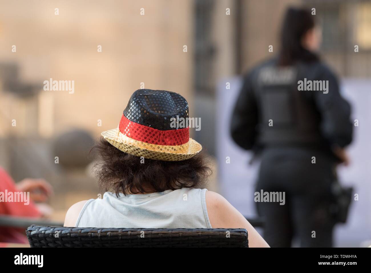 German police hat hi-res stock photography and images - Alamy
