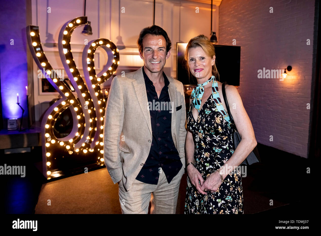 Berlin, Germany. 19th June, 2019. Hans-Werner Meyer and Leslie Malton ...