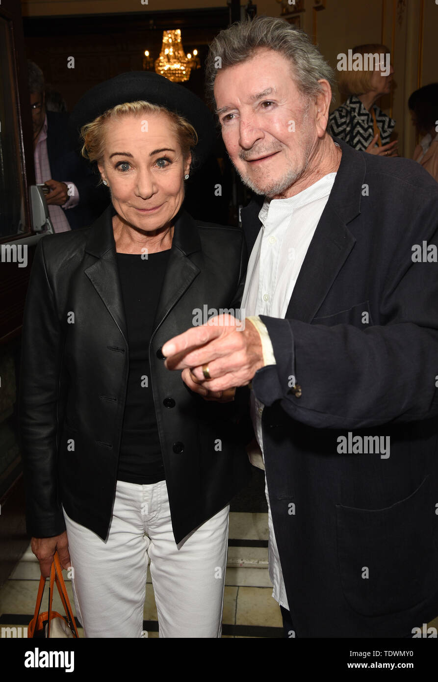 London, UK. 19th June, 2019. Zoe Wanamaker and Gawn Grainger at the ...