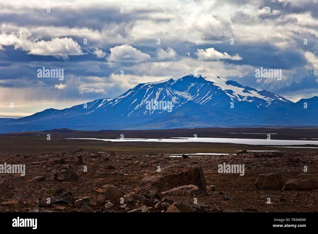 view of Snaefell, Iceland Stock Photo - Alamy