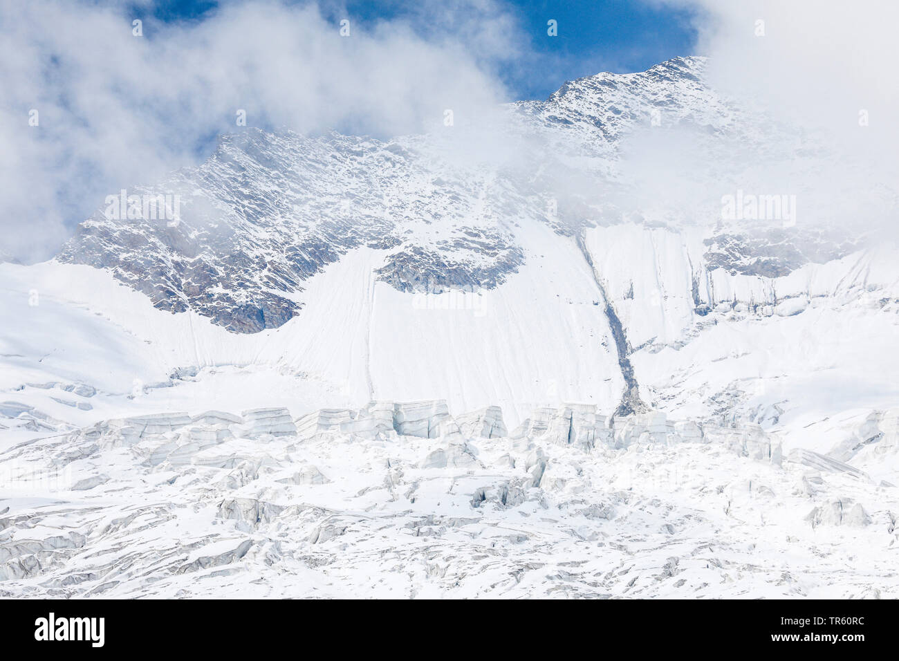 Rhone Glacier, Switzerland, Valais, Oberwallis Stock Photo - Alamy