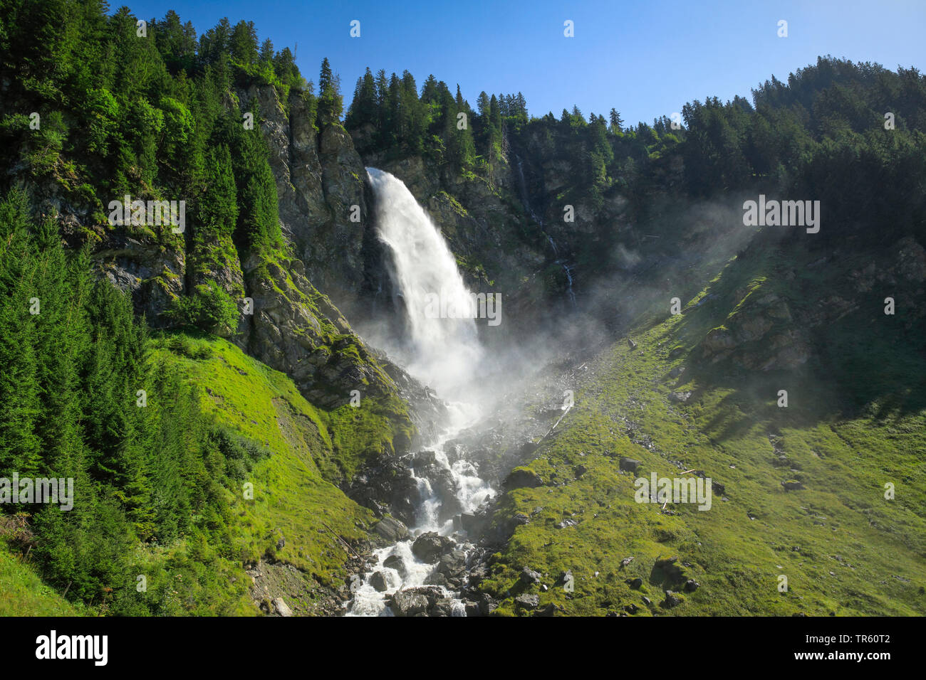 Alp waterfalls hi-res stock photography and images - Alamy