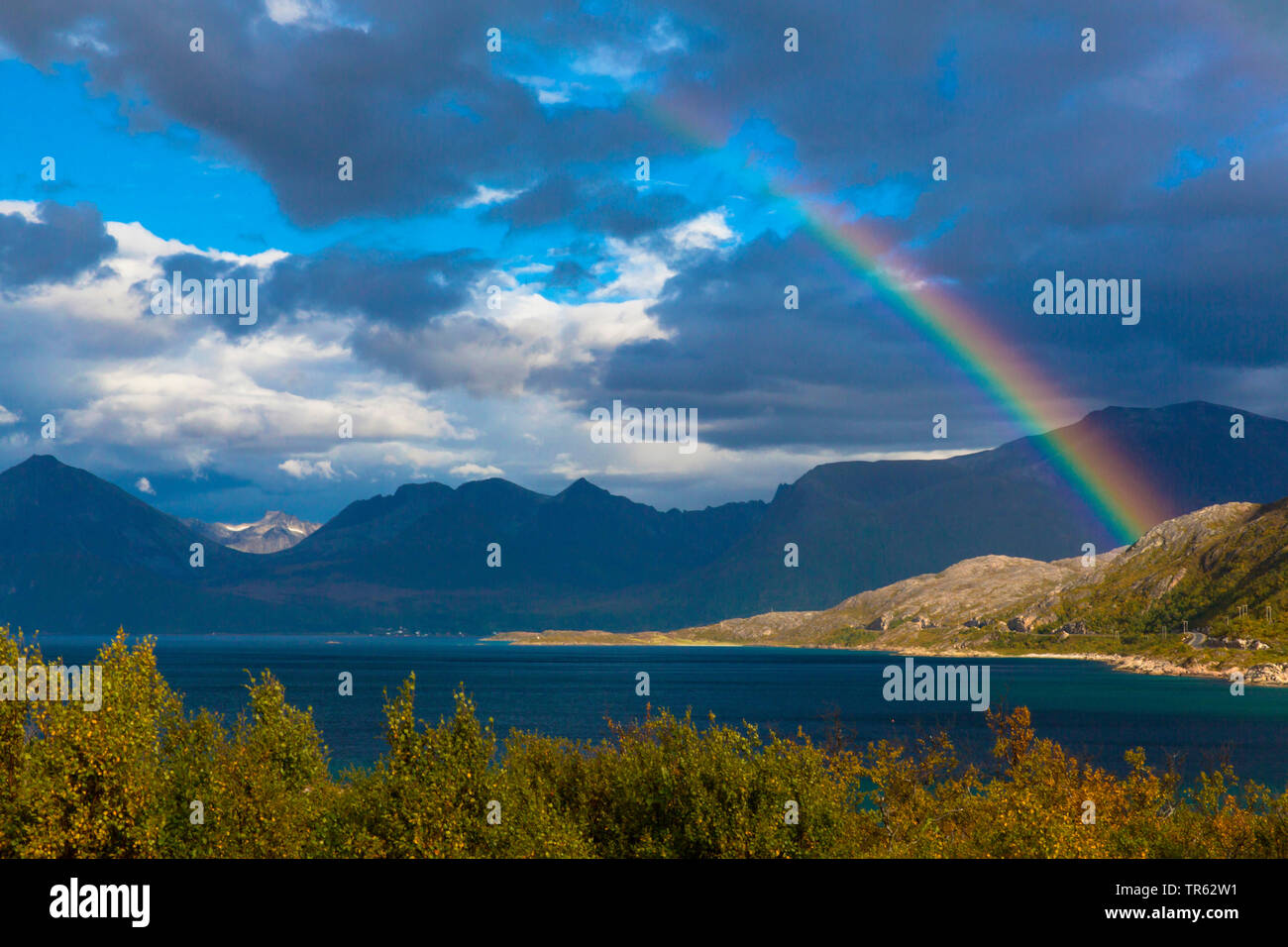Norway rainbow fjord hi-res stock photography and images - Alamy