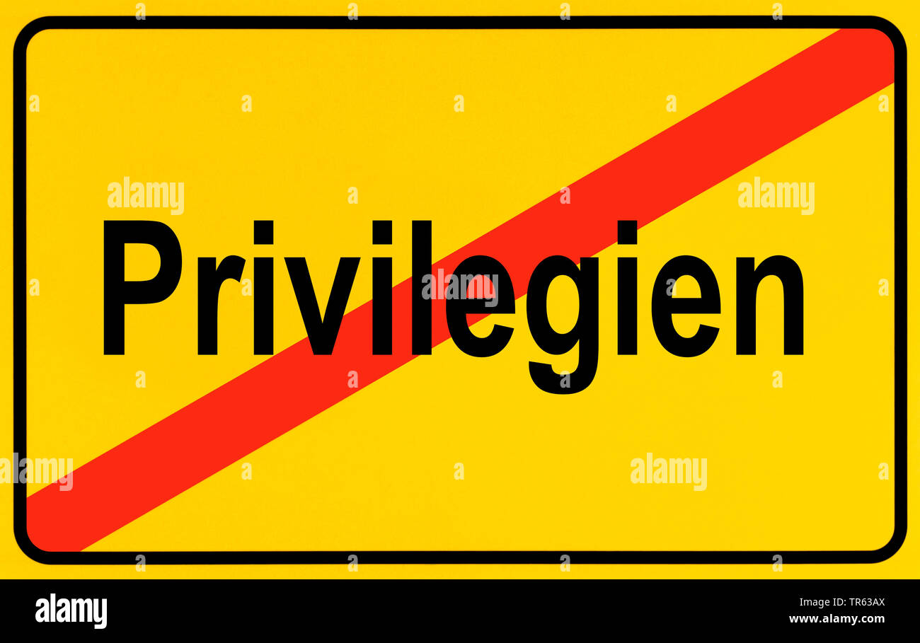 Privilegien hi-res stock photography and images - Alamy