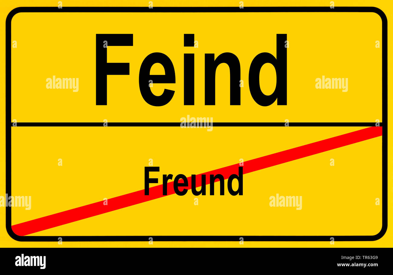 Conflicting road signs hi-res stock photography and images - Alamy