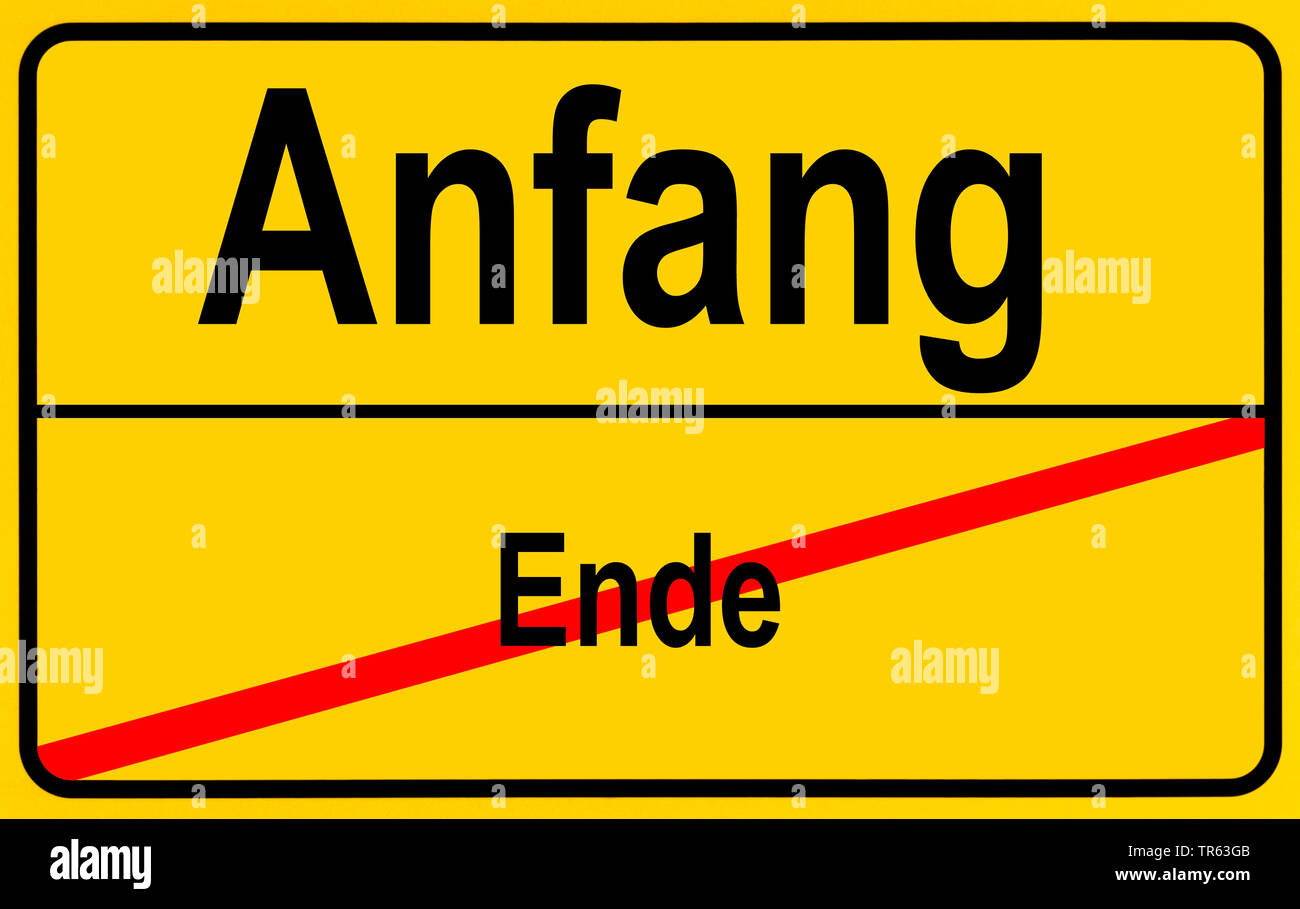 Beginning and ending hi-res stock photography and images - Alamy