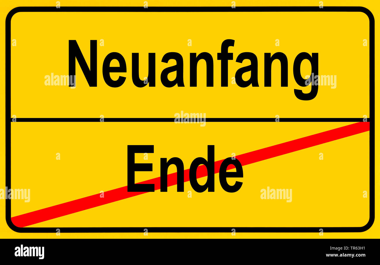 Beginning and ending hi-res stock photography and images - Alamy