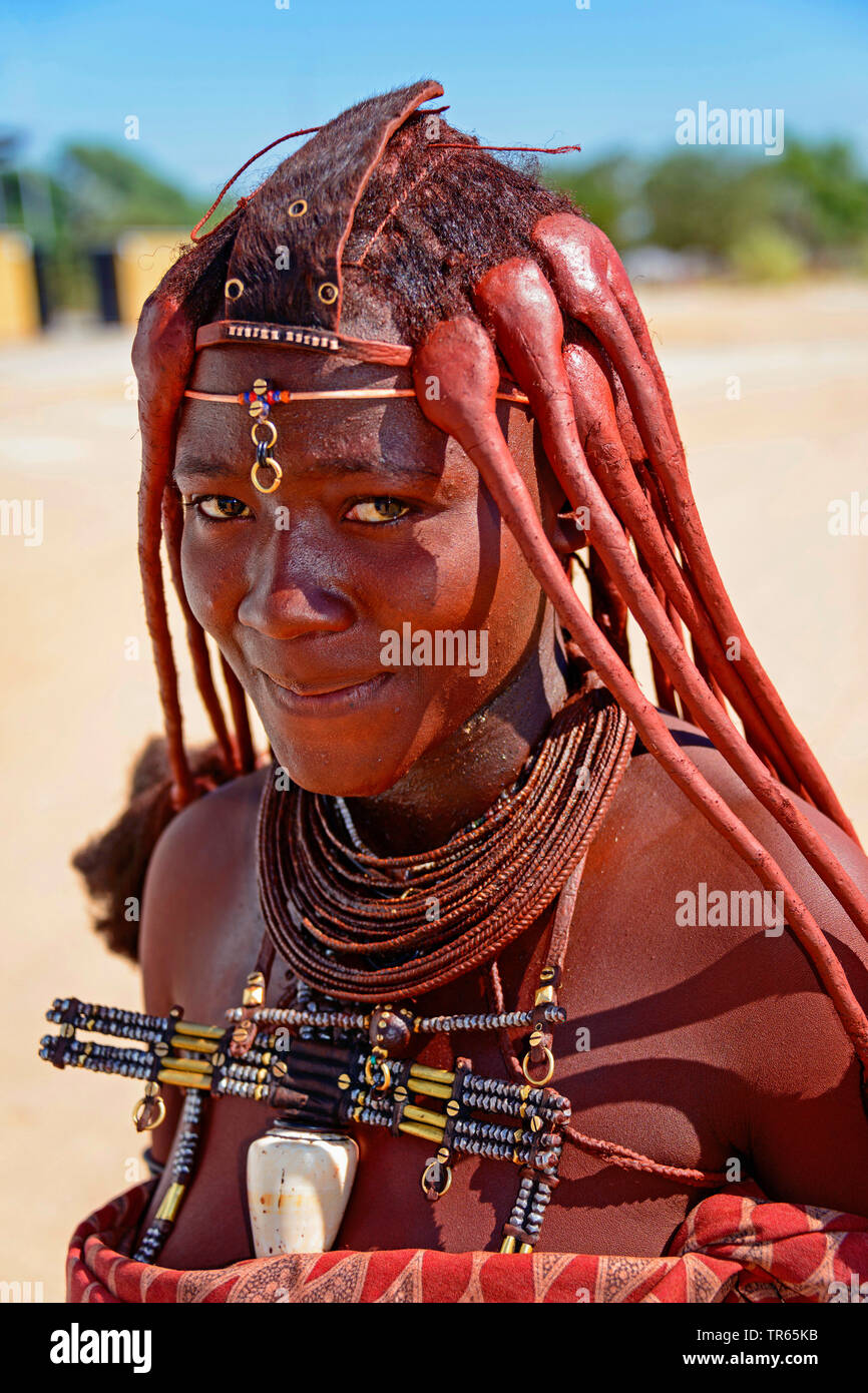 Himba hairstyle hi-res stock photography and images - Alamy