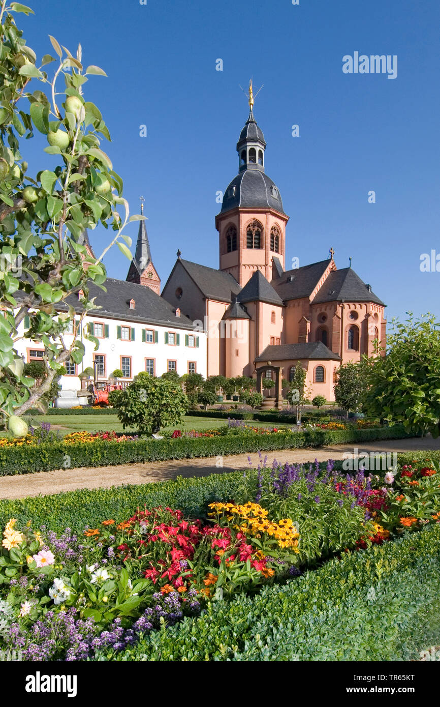 monastery Seligenstadt, Germany, Hesse, Seligenstadt Stock Photo - Alamy