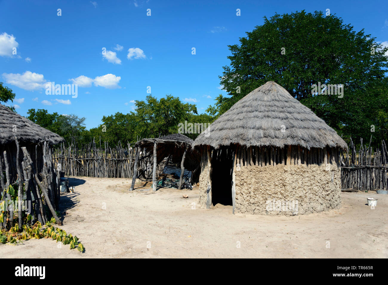 African village fence hi-res stock photography and images - Alamy