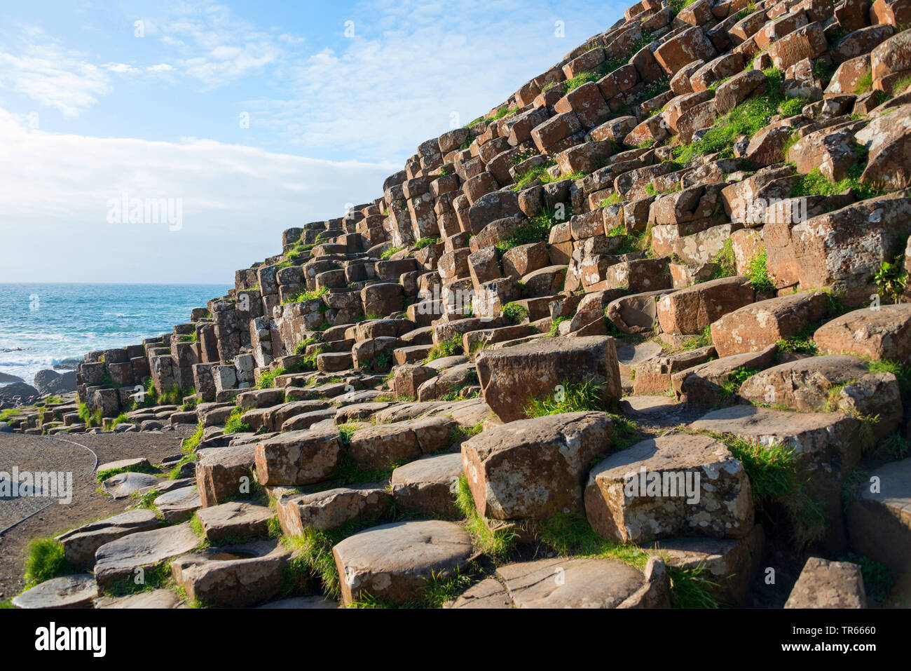 basalt columns Giant's Causeway, Ireland, Antrim, Northern Ireland ...