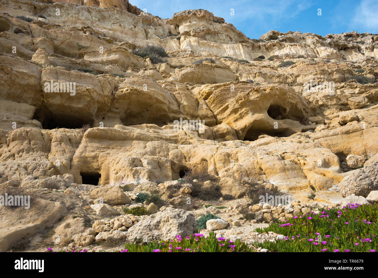 Greek caves hi-res stock photography and images - Alamy