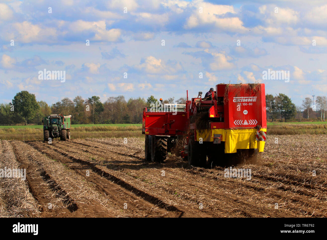 Potato harvester hi-res stock photography and images - Alamy