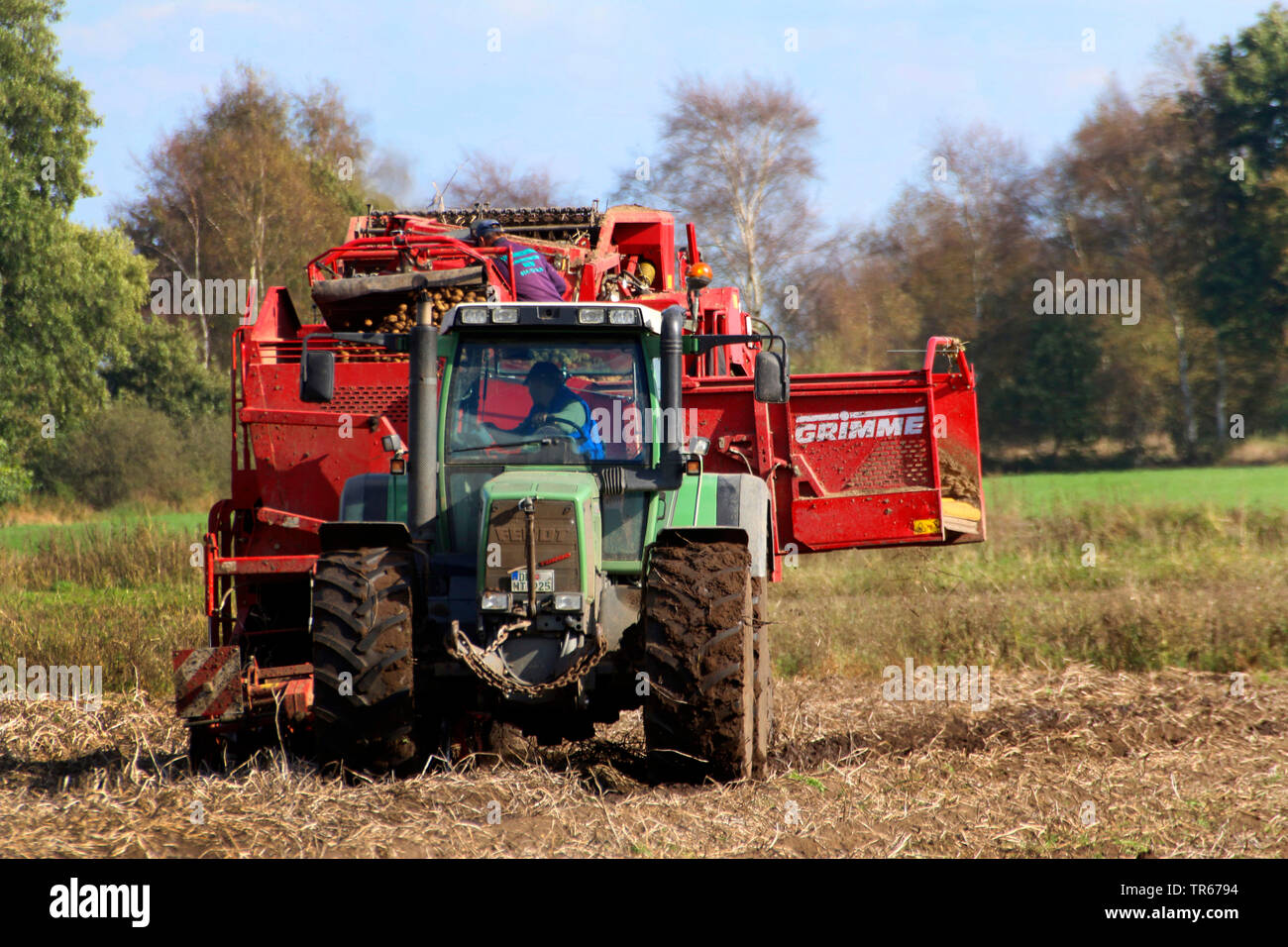 Potato harvester hi-res stock photography and images - Alamy