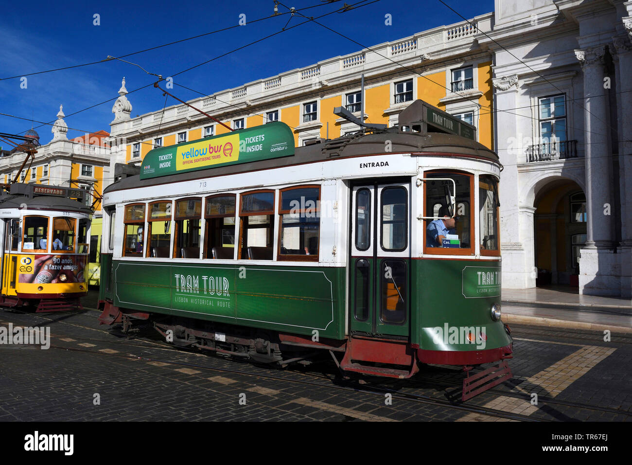 Portuguese trams hi-res stock photography and images - Alamy